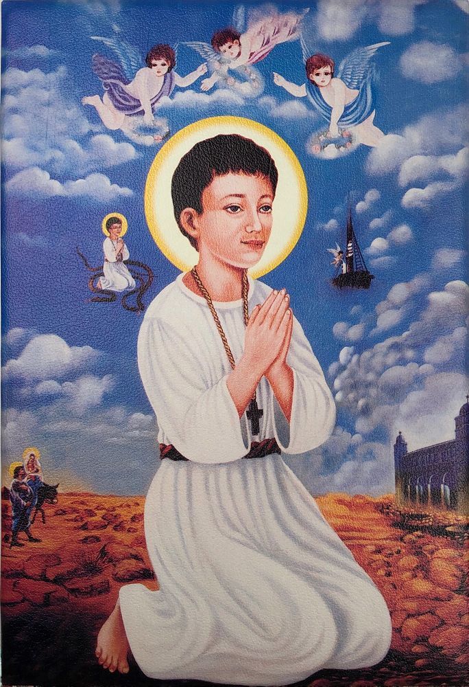 St. Abanoub Canvas Picture | St. Demiana Bookstore